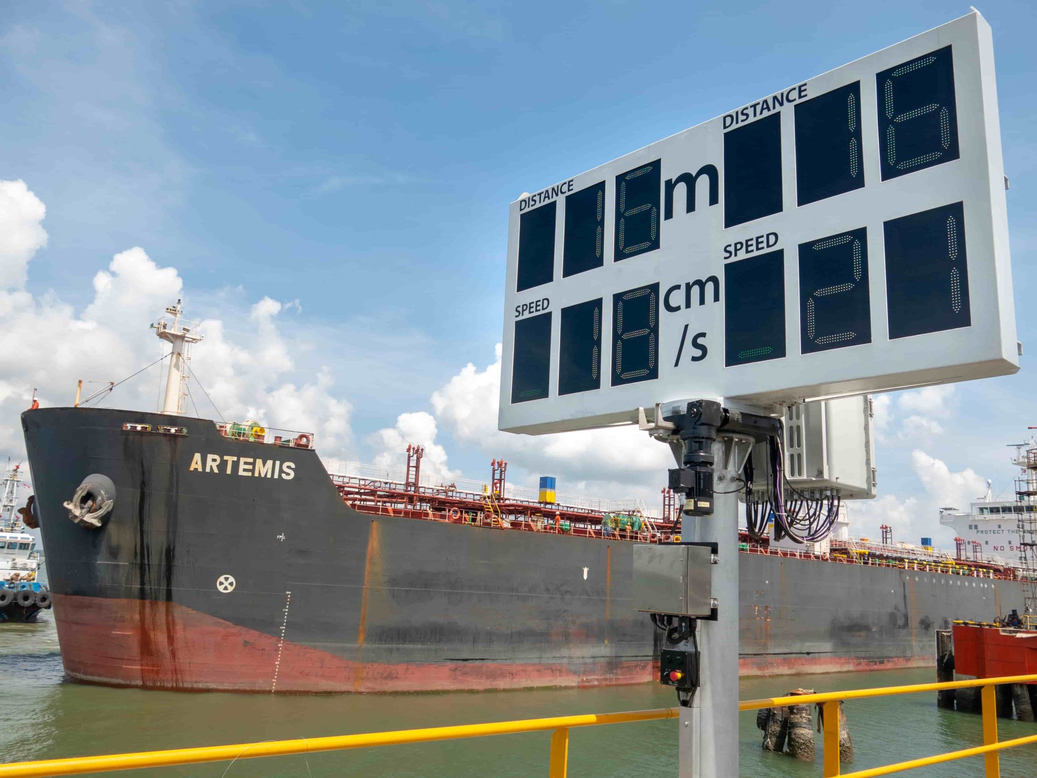 Berthing Aid Systems for jetties and port terminals | SETI